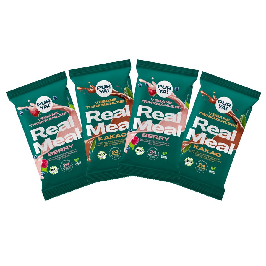 PURYA! Trinkmahlzeiten - Vegane Bio-Mahlzeiten - Jetzt entdecken