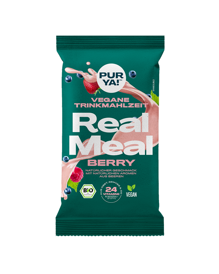 PURYA! Trinkmahlzeiten - Vegane Bio-Mahlzeiten - Jetzt entdecken